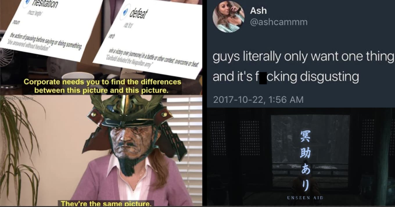 Hilarious Memes That Only People Who Played 'Sekiro: Shadows Die Twice ...