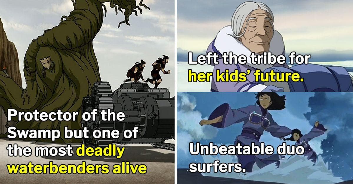 All Water Tribe Members From The Avatar Universe, Ranked