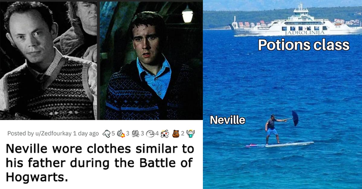 18 Neville Longbottom Memes That Prove He's Actually The Chosen One