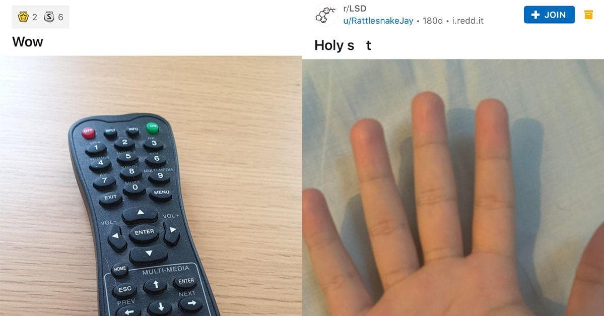 33 People Tripping On Acid Who Posted Mundane Photos Like They Were ...