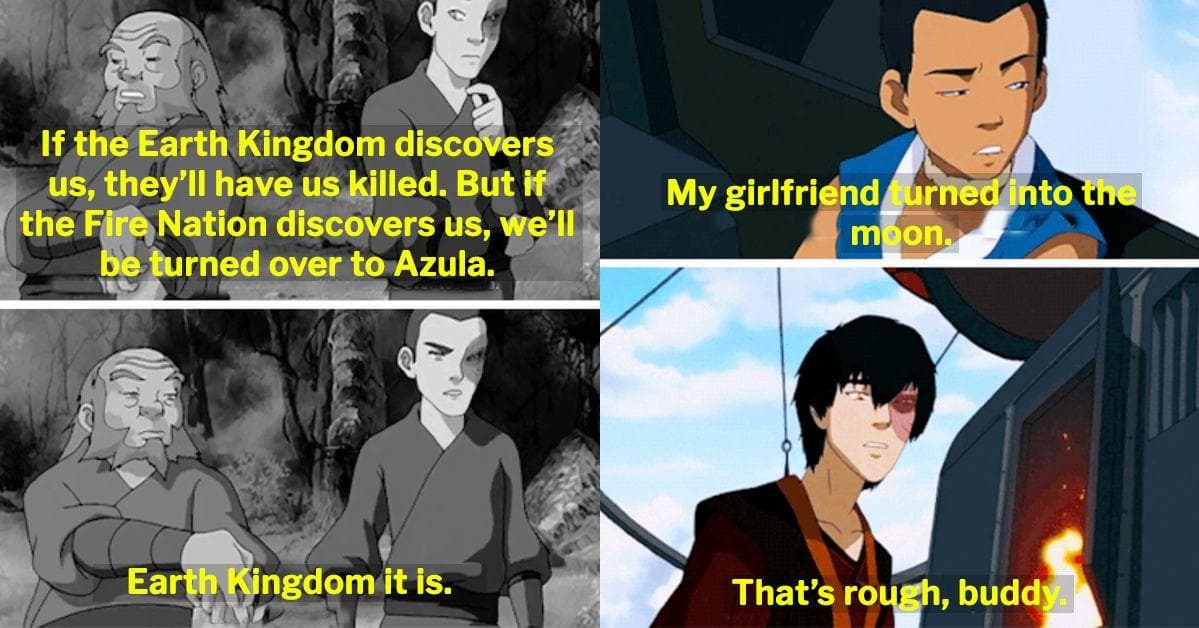 23 Underrated Hilarious Moments In Avatar The Last Airbender That We ...