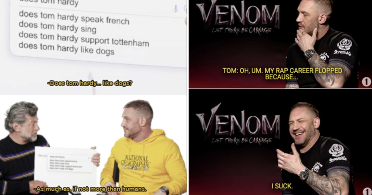 15 Hilarious Tom Hardy Interview Moments That Remind Us Why We Love Him