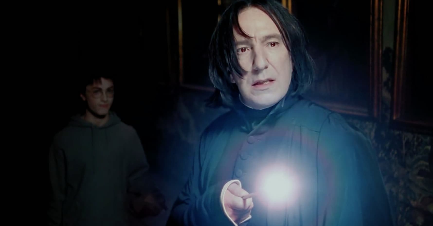 why didn't snape heal himself