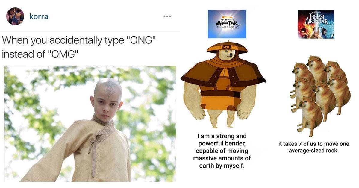 Avatar Airbender Movie Funny Meme