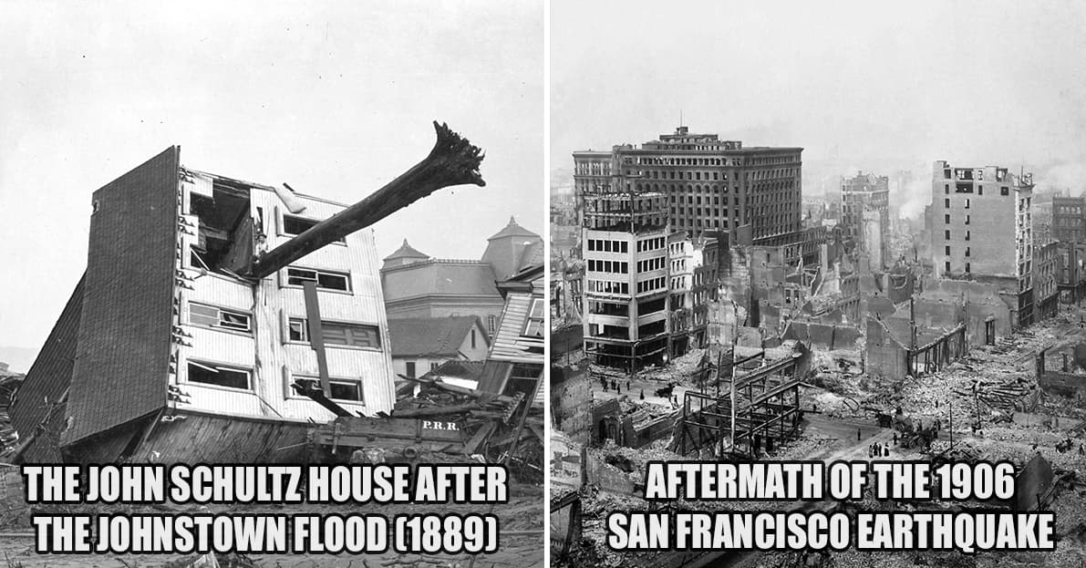 Frightening & Fascinating US Historical Natural Disaster Photos