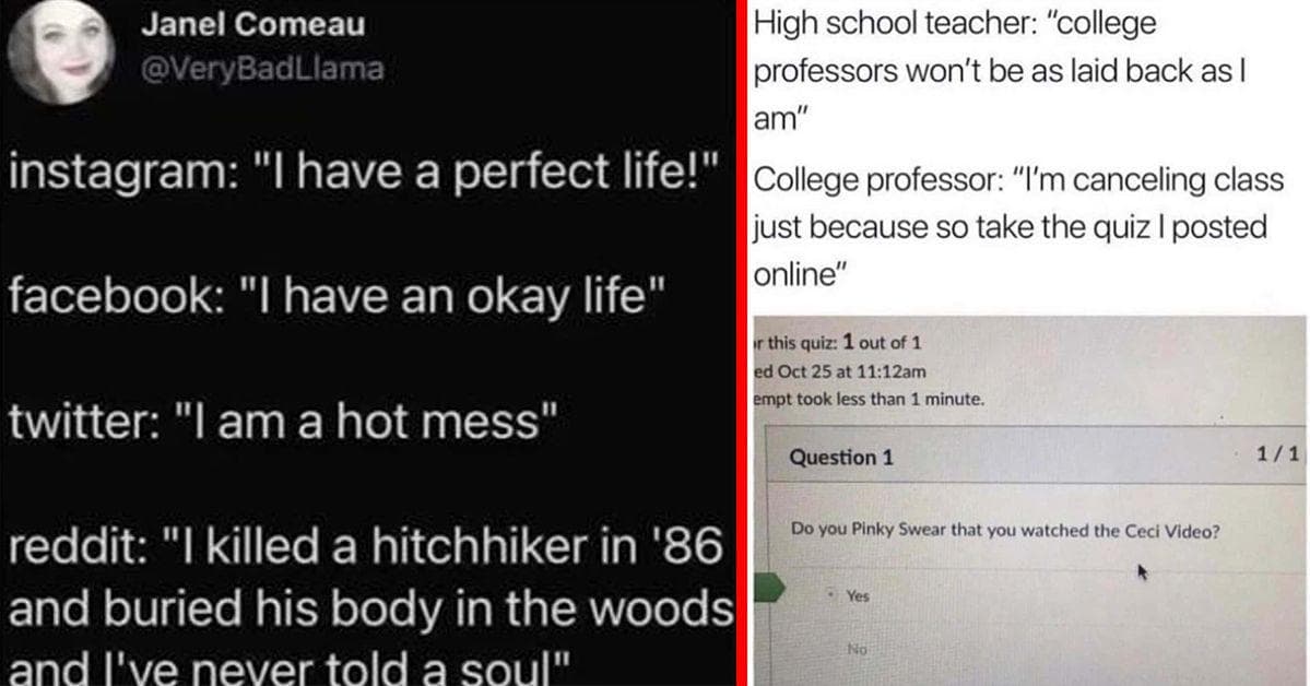 34 Hilarious Posts That Are So Relatable It Hurts