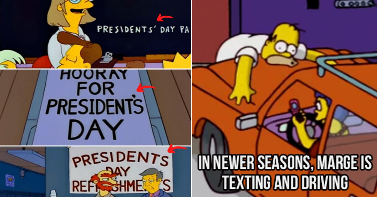 18 Subtle Background Jokes From 'The Simpsons' That Are Easy To Miss