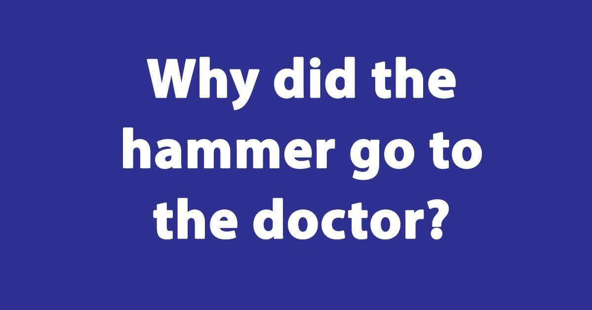 The 28 Best Hammer Jokes, Ranked