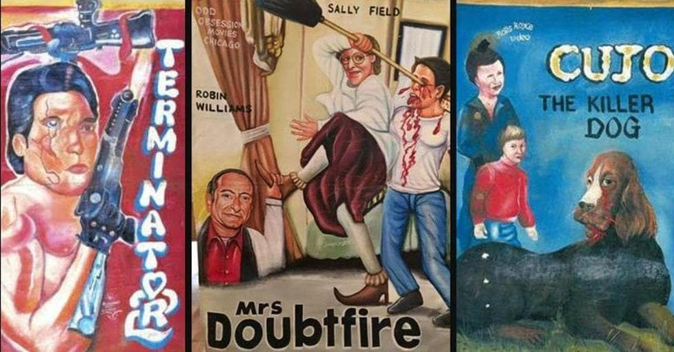 These Hand-Painted Movie Posters From Ghana Are Just Nuts