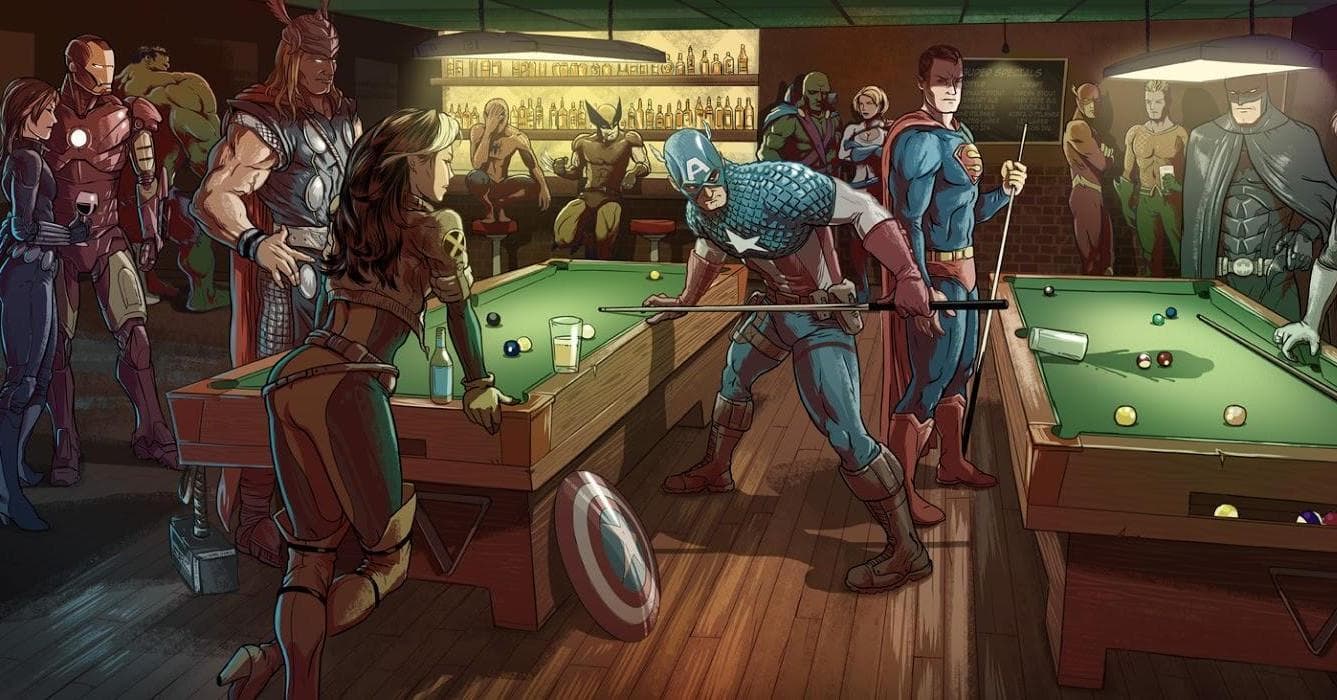 The Best Fictional Comic Book Bars, Ranked
