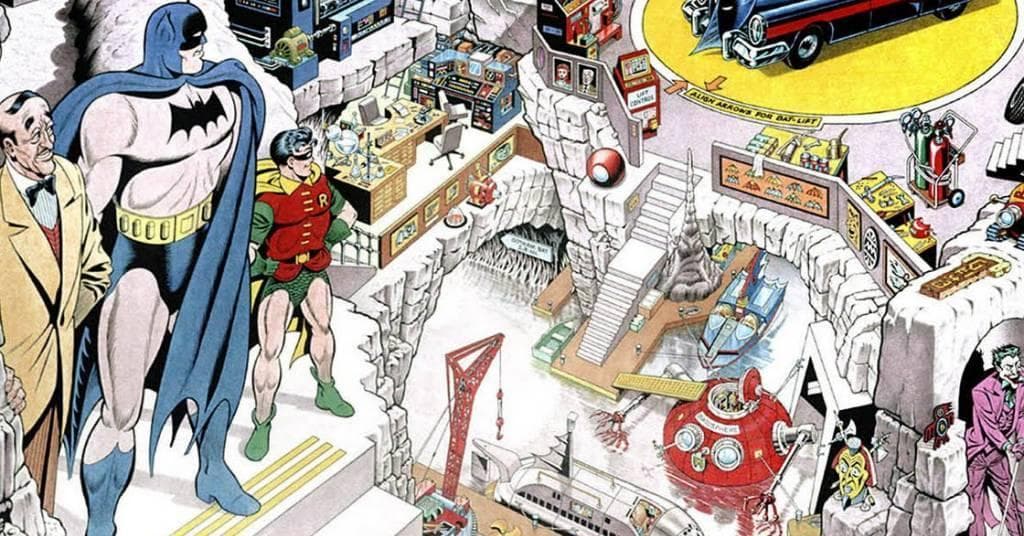 25 Different Versions of Batman's Batcave, Ranked
