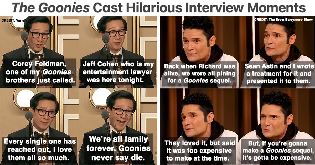 15 'Goonies' Cast Interview Moments That Prove Their Friendship Is ...
