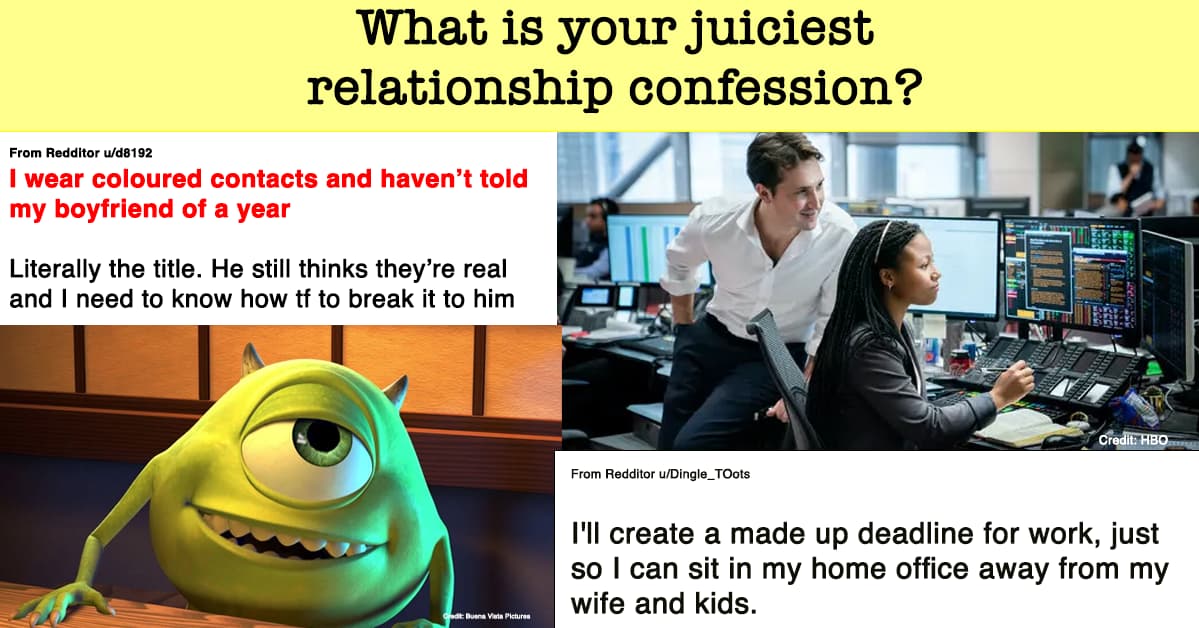 16 Juicy Confessions From People In Relationships That Made Us Question ...