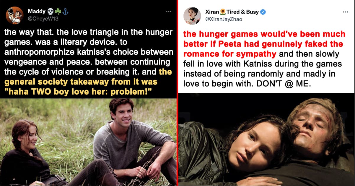 28 Hot Takes About 'The Hunger Games' Love Triangle That Are So ...