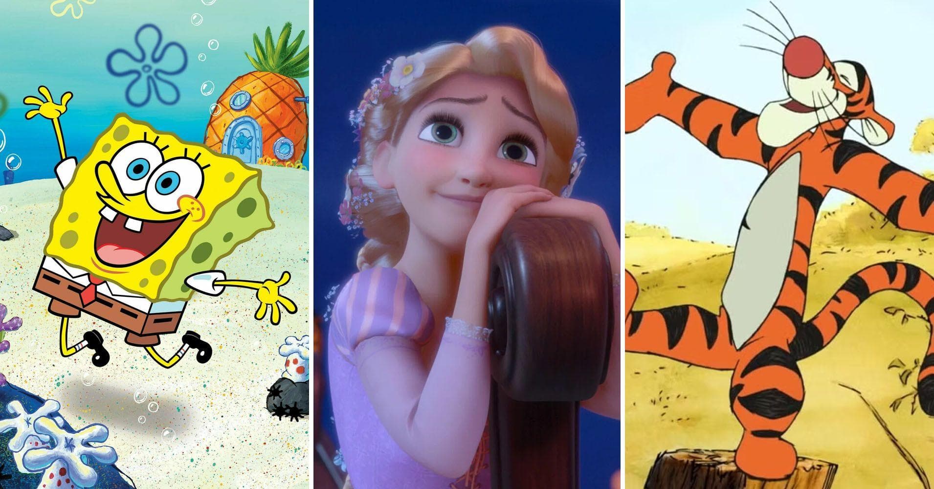 The 30 Happiest Cartoon Characters, Ranked By Fans