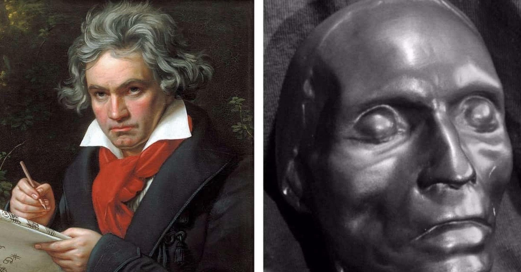 17 Plaster Face Molds Of Famous Figures Made Right After They Died
