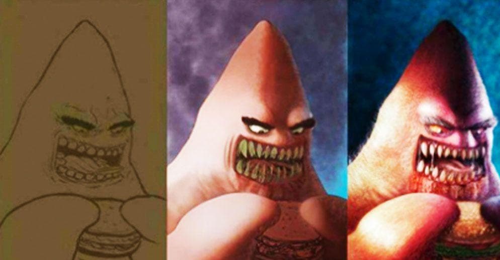 18 Creepy Spongebob Fan Art Creations That Went Too Far