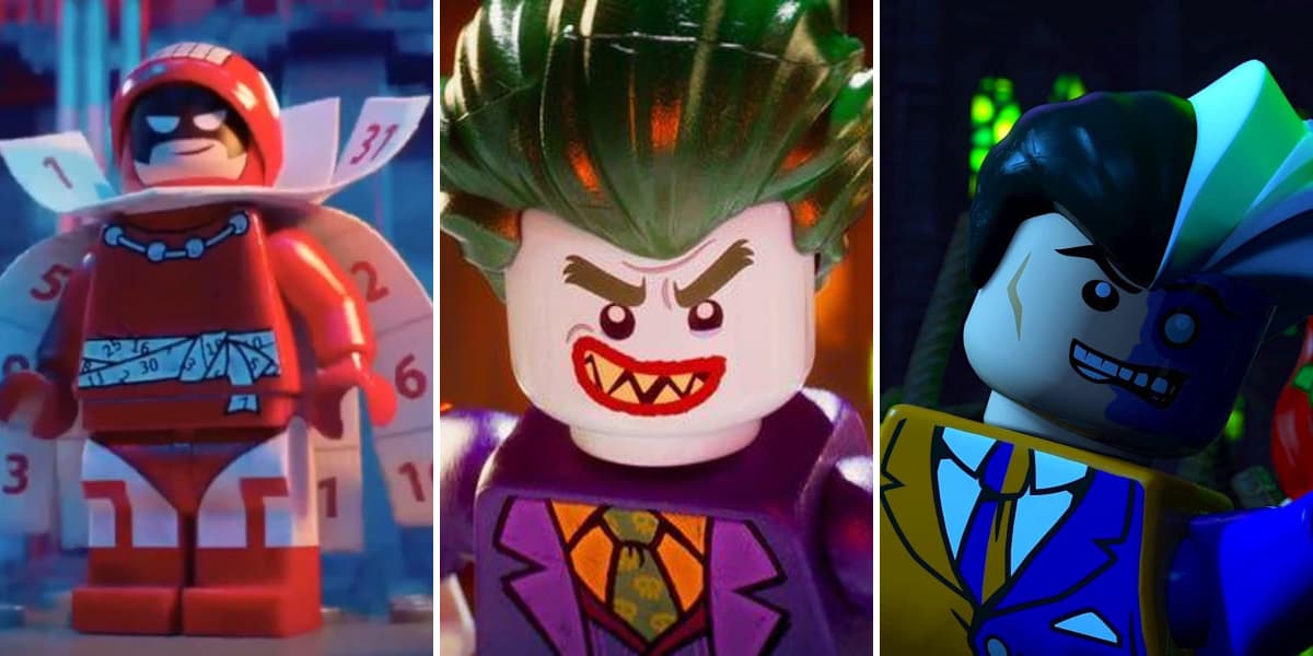 Batman Lego Villains