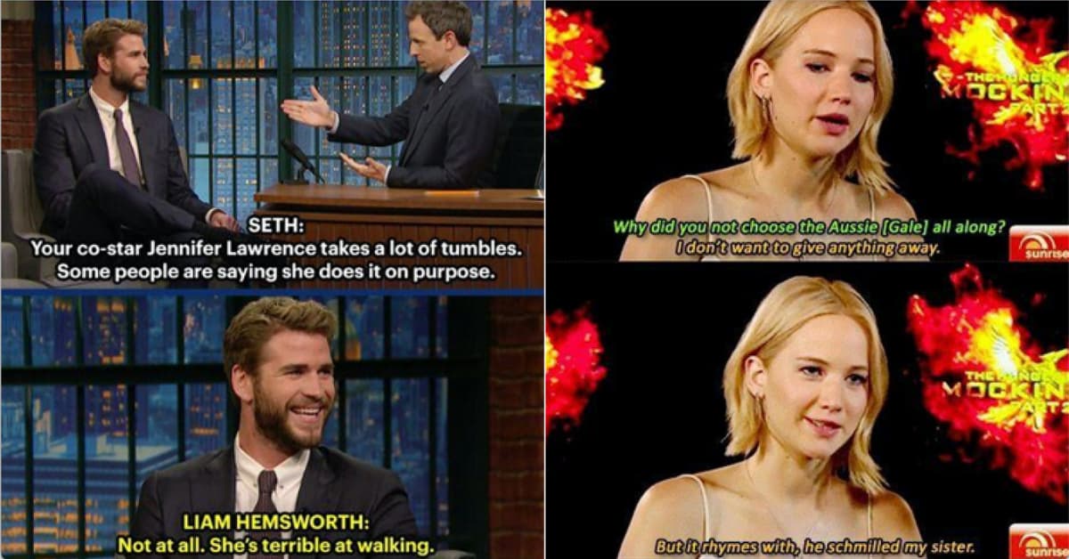Interview Moments From The Cast Of 'The Hunger Games' That Made Us ...