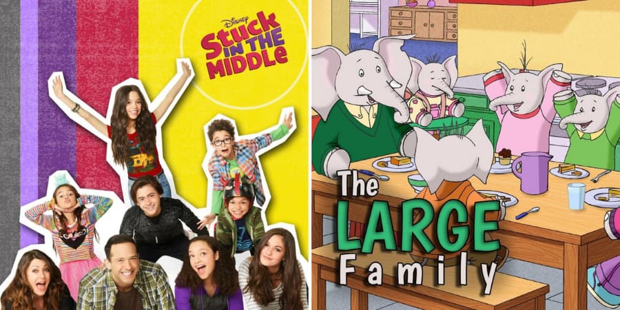 All The Major Kids Shows About Big Families, Ranked