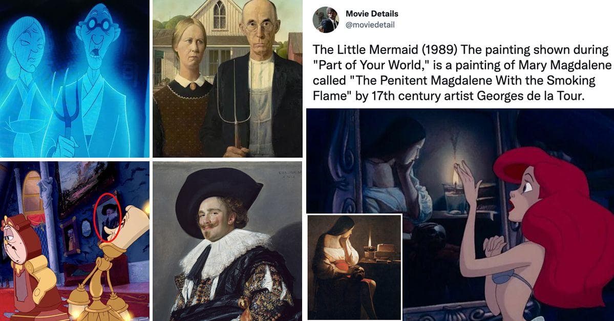 Classical Art Details In Disney Movies That Only True Fans Will Appreciate