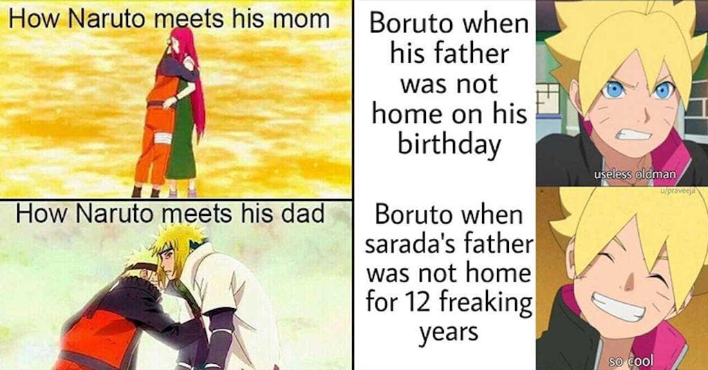 21 Hilarious Memes About 'Naruto' Parents That Are Way Too Accurate