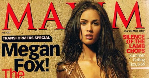 Maxim Magazine Cover