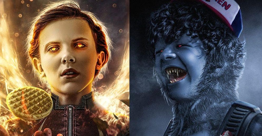 Stranger Things Meets X-Men In This Fan Art Crossover You Didn't Know ...