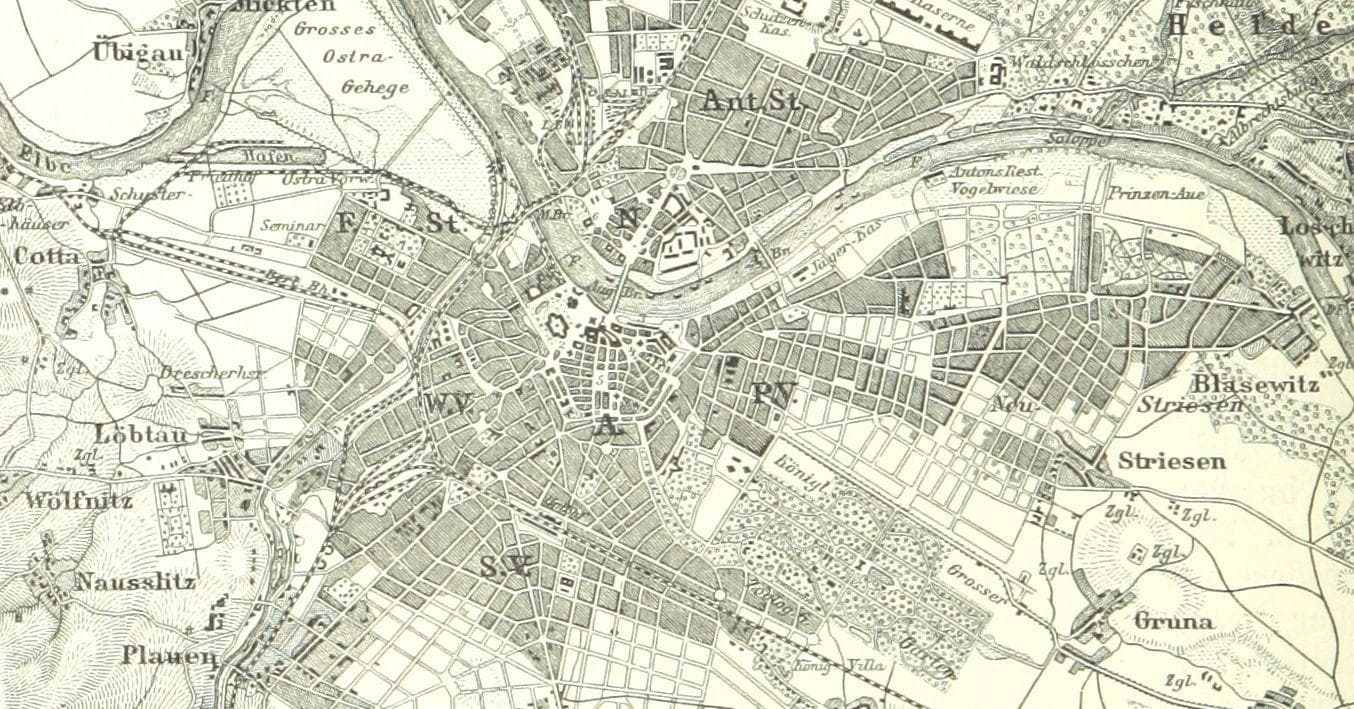 Old Maps Of Cities Compared With What They Look Like Today