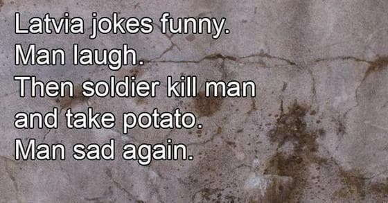 The 25 Best Latvian Jokes You'll Ever Hear