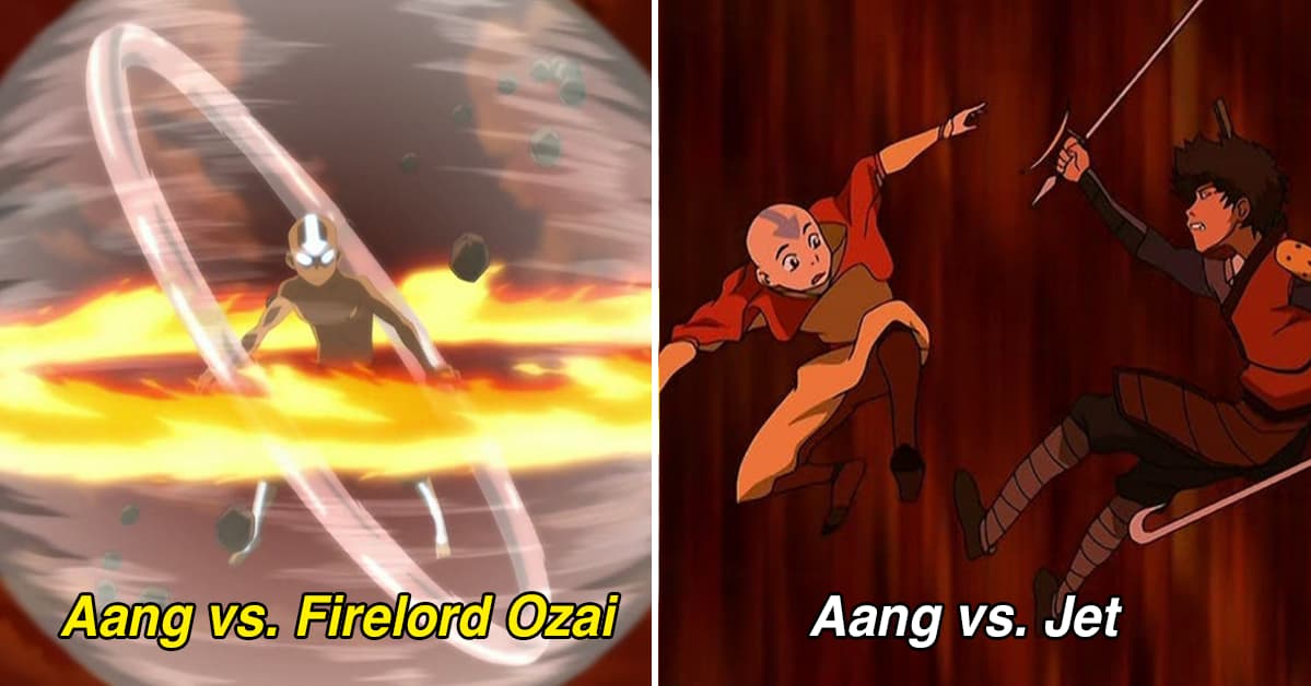 The Best Aang Fights In 'Avatar: The Last Airbender'