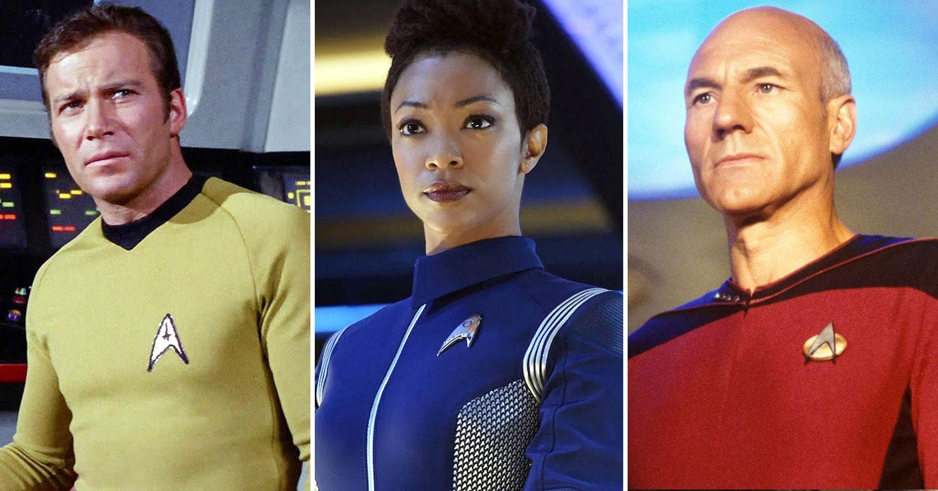 Every 'Star Trek' Captain, Ranked By Fans