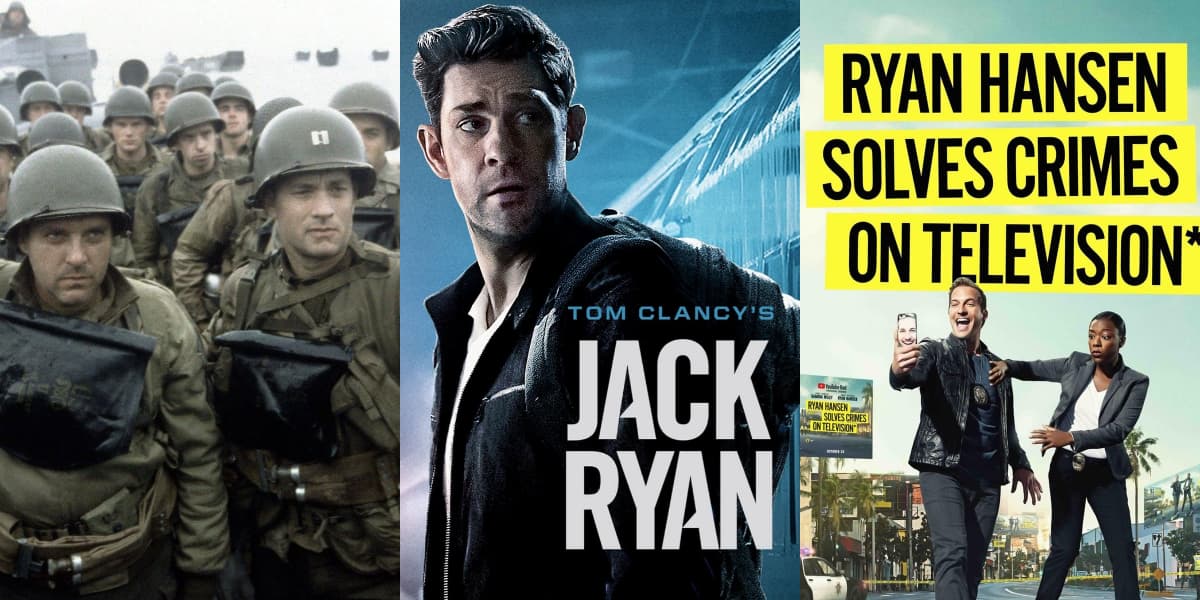 Every Major Movie And Show With Ryan In The Title