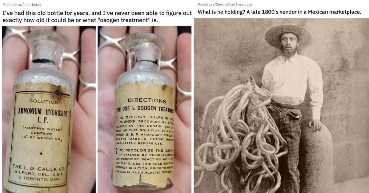People Needed Help Identifying Strange Objects From Over 100 Years Ago ...