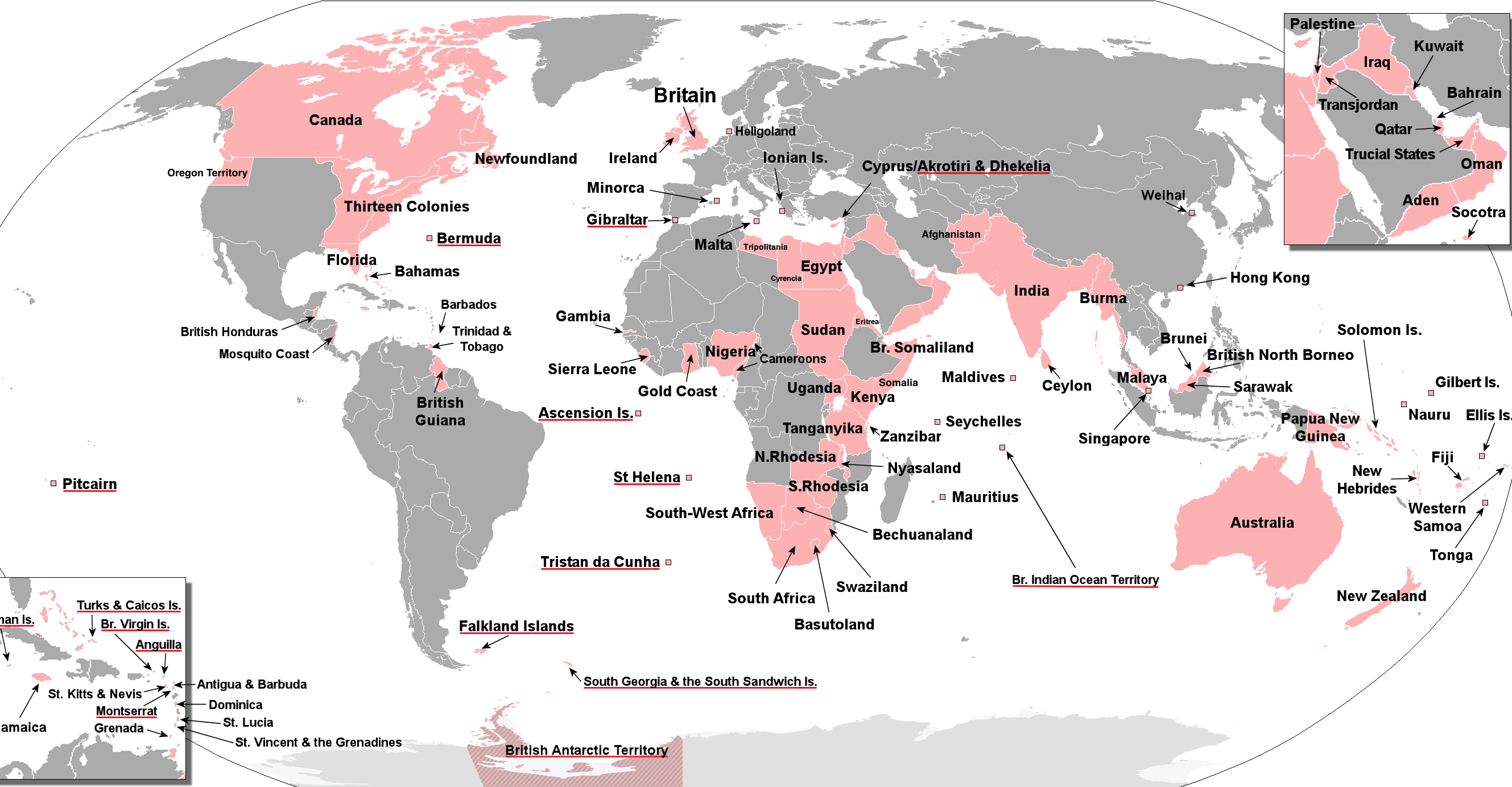 15 Fascinating Maps Comparing the Size of Historical Empires