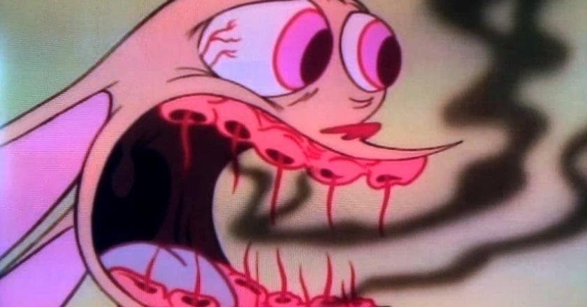 9 Disgusting Moments from Ren and Stimpy (Pictures)