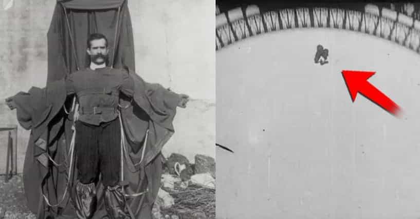 The Footage of This Early Parachuter Jumping Straight To His Death Is ... The Footage of This Early Parachuter Jumping Straight To His Death Is ...