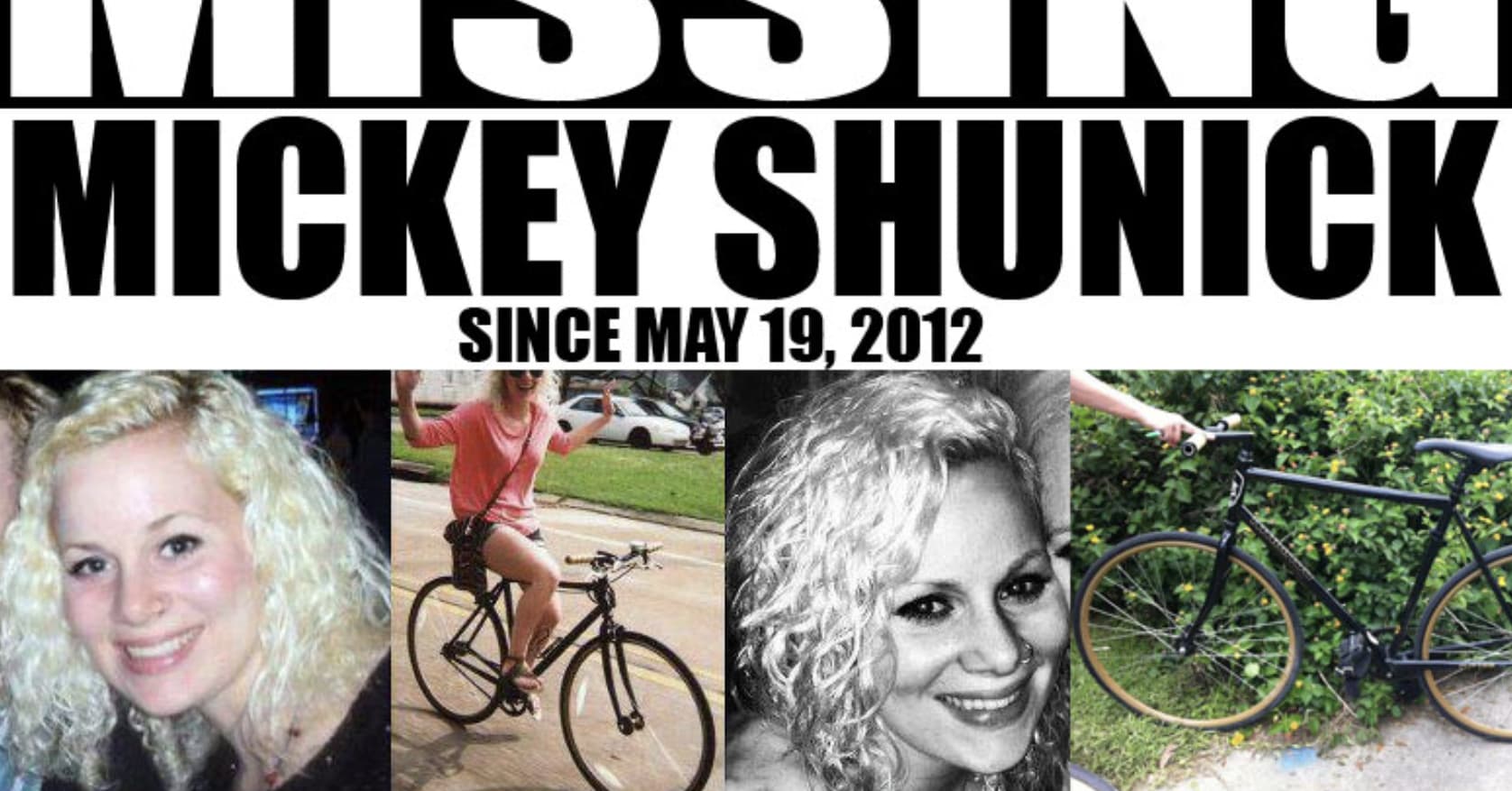Mickey Shunick's Bike Was Found In A Swamp, Kicking Off A Chilling ...
