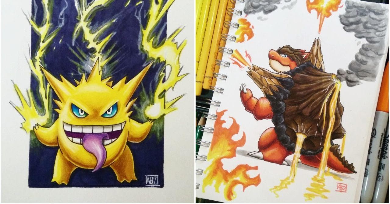 This Artist Reimagines Your Favorite Pokémon As Different Types