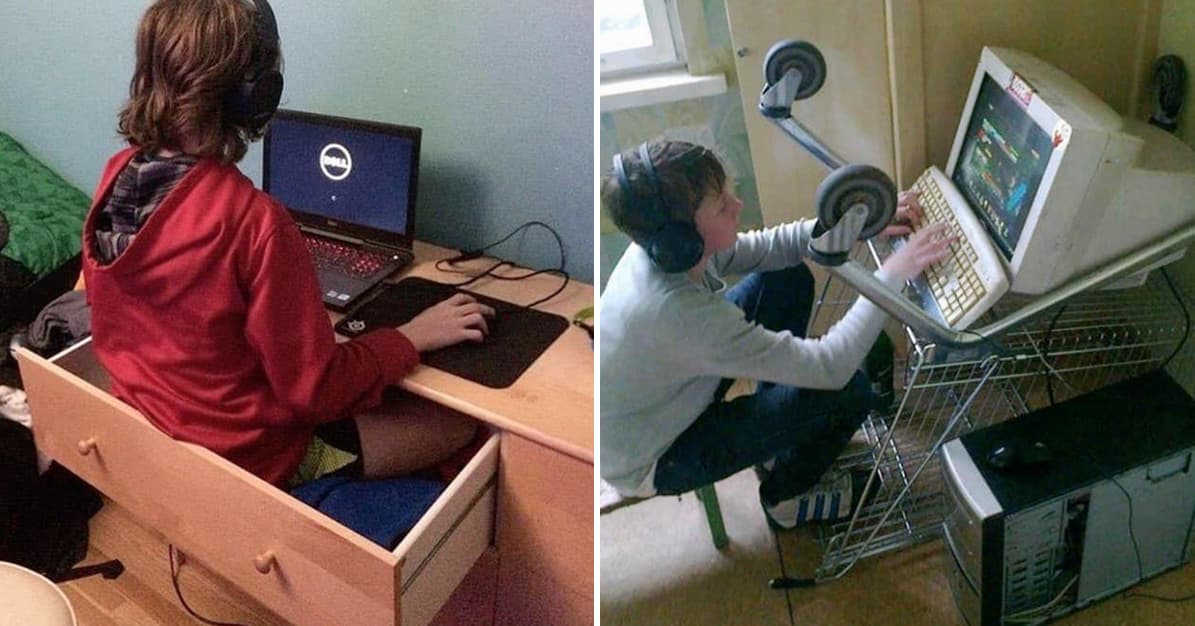 Cursed Gaming Setups That Prove The Resiliency Of The Human Spirit
