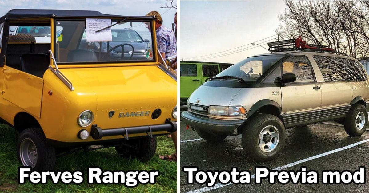 28 Strange Cars That Made Us Do A Serious Double Take