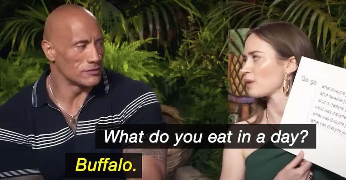 Dwayne Johnson Interview Moments That Totally Rock