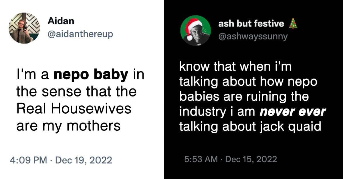 45 Chaotic But Hilarious Tweets About Nepotism Babies In Hollywood