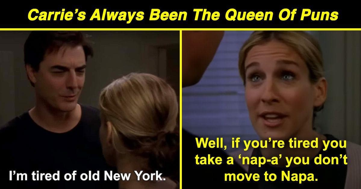 16 Carrie Moments From 'Sex and the City' That Made Us Love Her Even More