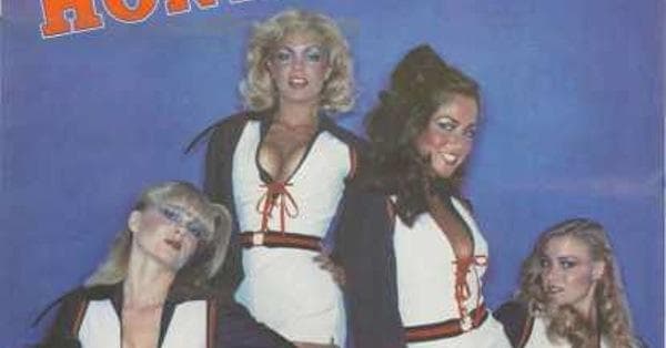26 Cheesy Vintage NFL Cheerleader Posters