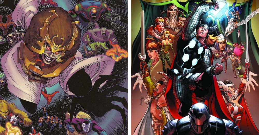 interdimensional beings marvel