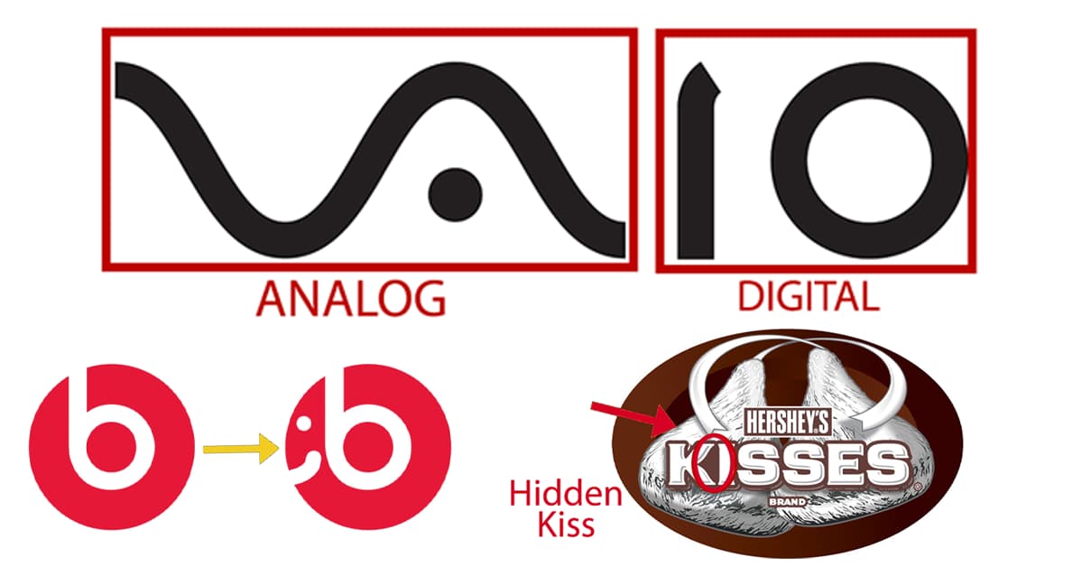 20 Famous Logos With Hidden Elements In Their Designs