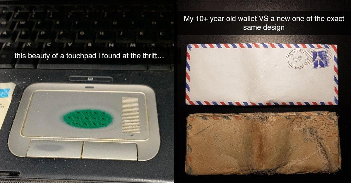 27 Fascinating Photos Of Items Worn Down Over Time