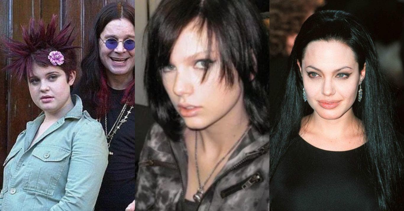 12 Celebrities Who Went Through A Major Goth Phase