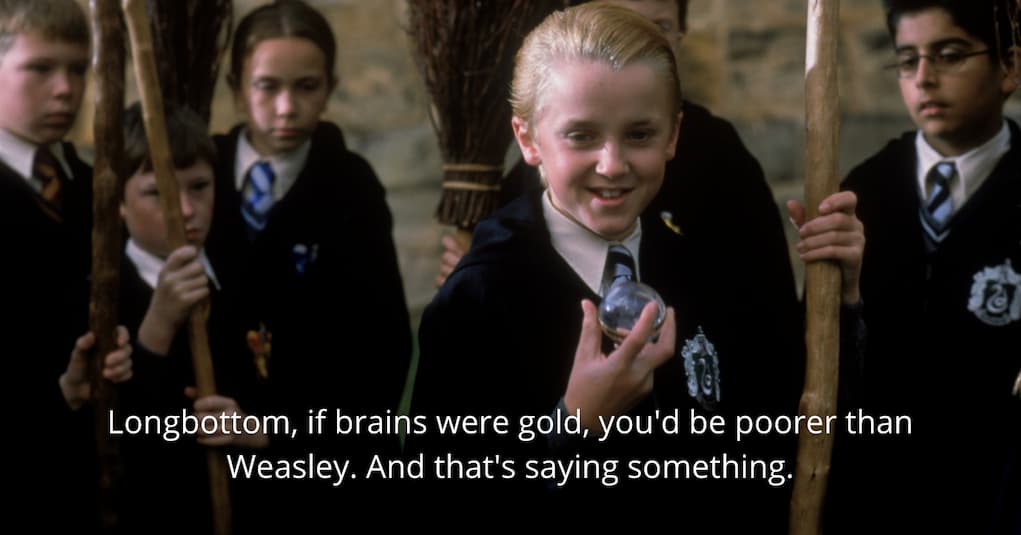 Harry Potter Draco Malfoy Quotes Draco Malfoy Harry Potter Wiki